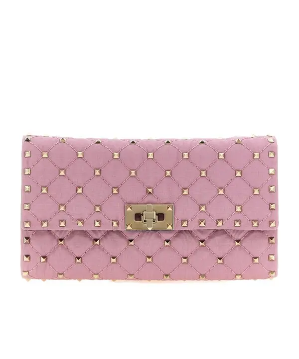 Valentino Garavani Quilted Chain Shoulder Bag - Pink