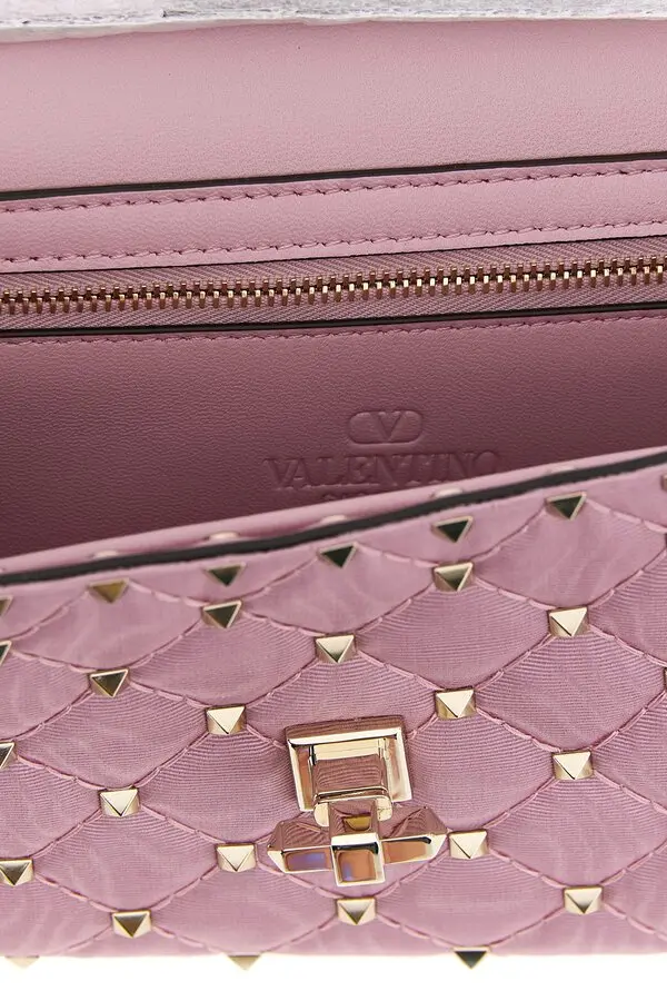 Valentino Garavani Quilted Chain Shoulder Bag - Pink