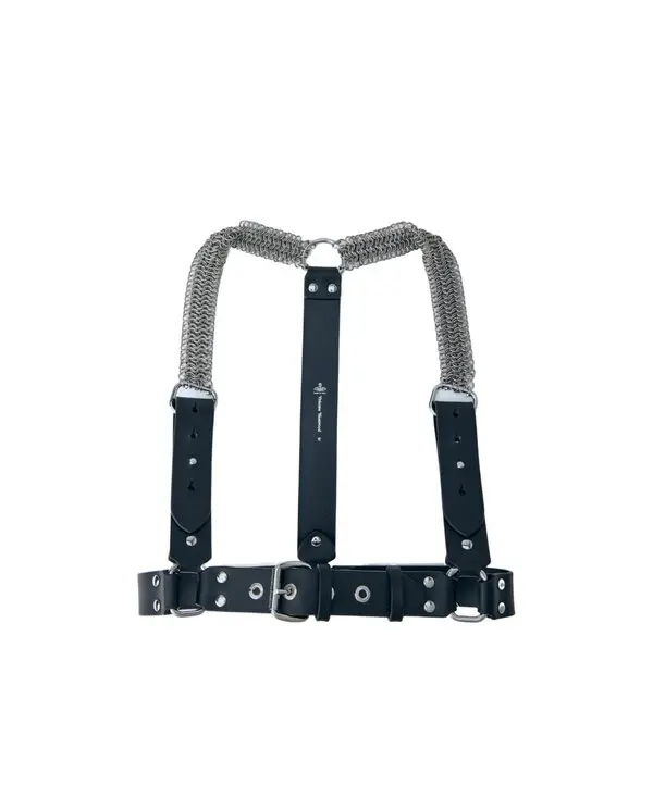 VIVIENNE WESTWOOD Chain Detail Harness Belt - Black