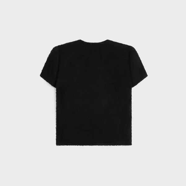 Celine Short-sleeved Jacket In Cashmere And Wool