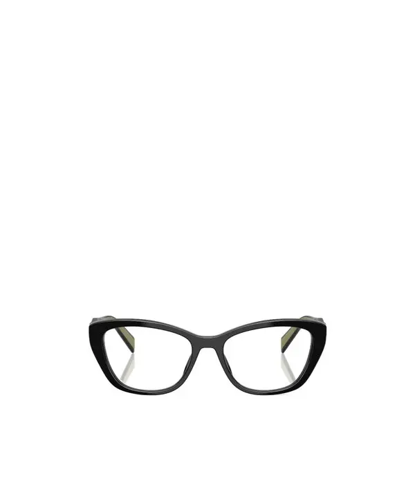 Prada Cat Eye Full Rim Eyeglasses - Black