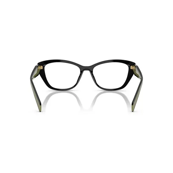 Prada Cat Eye Full Rim Eyeglasses - Black