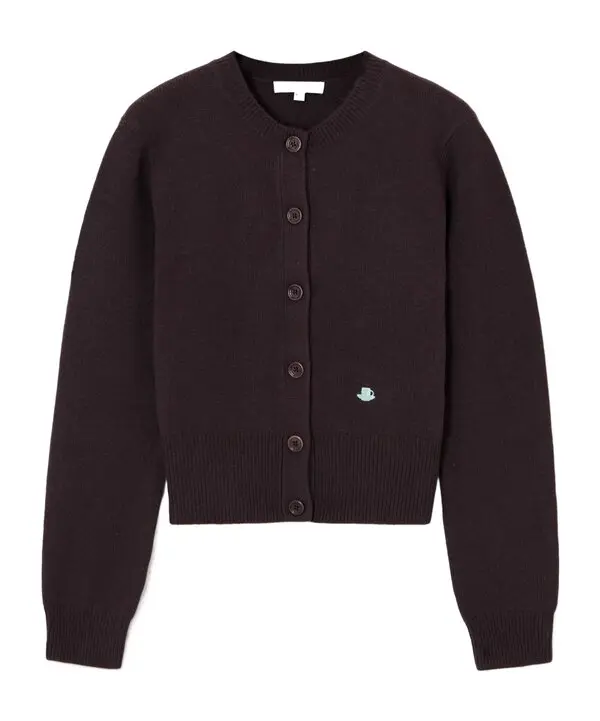 J.W.ANDERSON Embroidered Wool Cardigan