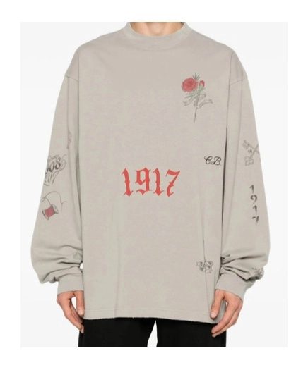 Balenciaga Long-sleeved T-shirt