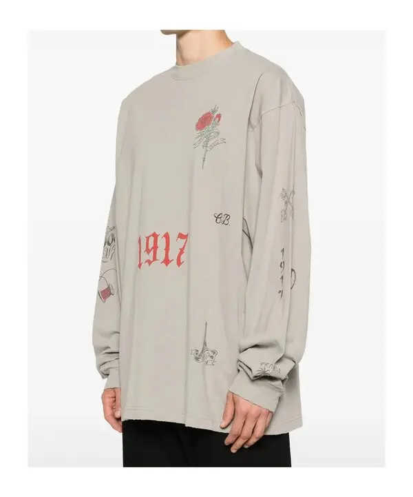 Balenciaga Long-sleeved T-shirt