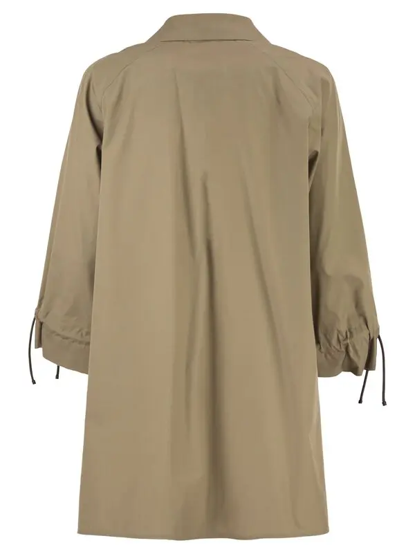 Max Mara Long Sleeve Drawstring Top - Brown