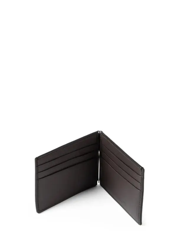 Brunello Cucinelli Smooth Money Clip Wallet