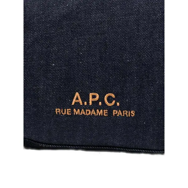 A.p.c. Denim Shoulder Bag