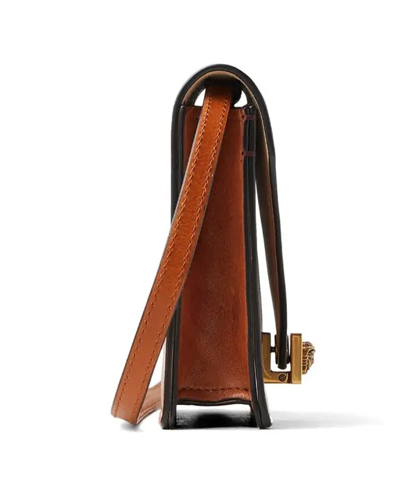 Versace Severine Leather Mini Bag - Brown
