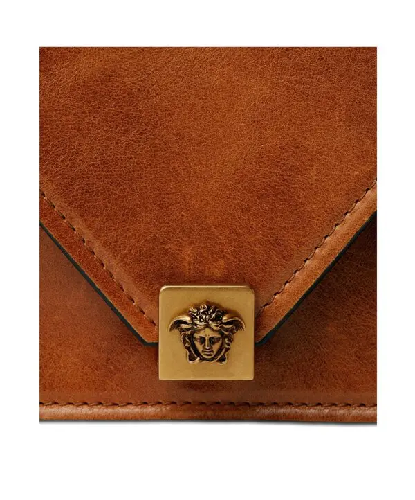 Versace Severine Leather Mini Bag - Brown