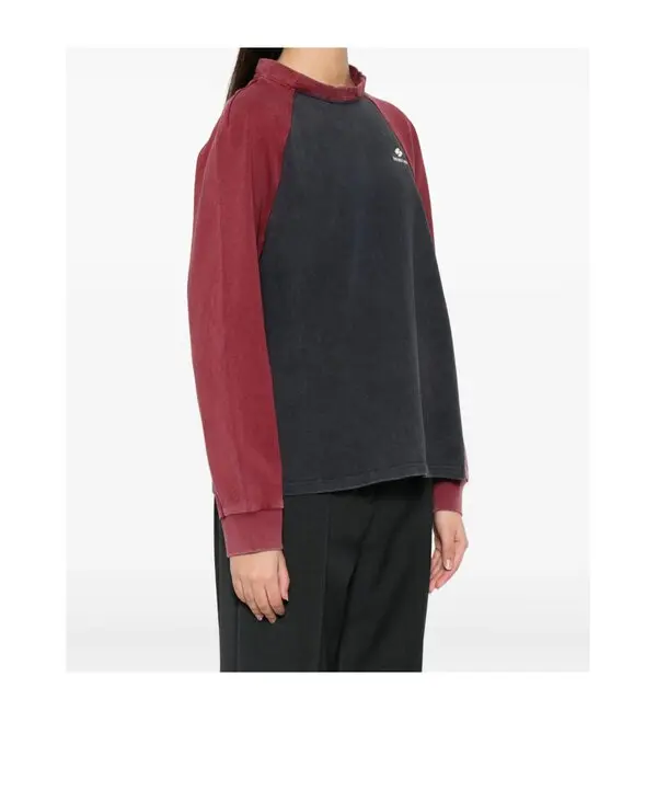 SHUSHU/TONG Long Sleeve Sweatshirt With Raglan Sleeves