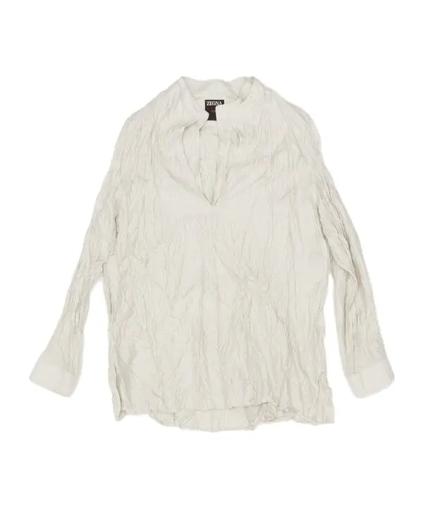Zegna Long-sleeved Shirt - Beige