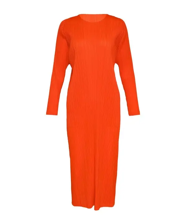 PLEATS PLEASE BY ISSEY MIYAKE Long-sleeved Dress
