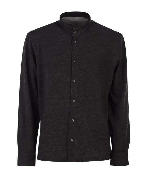 Brunello Cucinelli Mandarin-collar Shirt