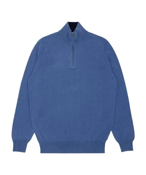 FERRAGAMO Pullover With Quarter Zip