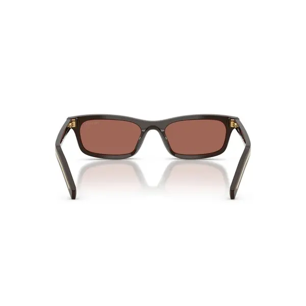 Prada Rectangle Frame Sunglasses - Brown