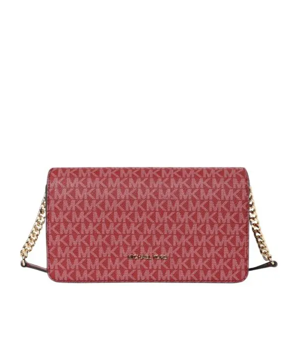 Michael Kors Jet Set Medium Signature Logo Crossbody Bag