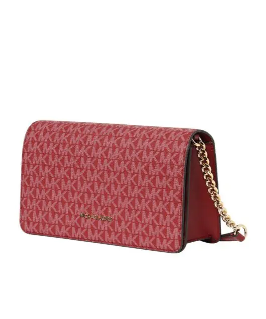 Michael Kors Jet Set Medium Signature Logo Crossbody Bag