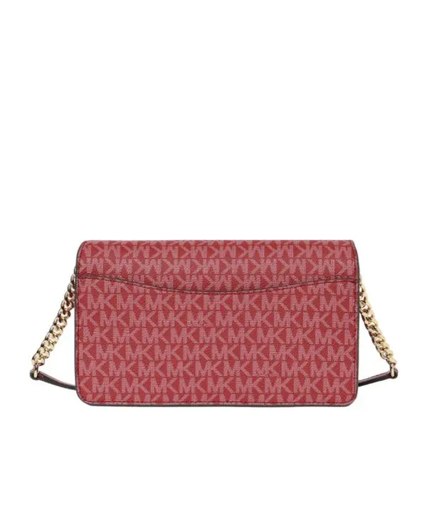 Michael Kors Jet Set Medium Signature Logo Crossbody Bag