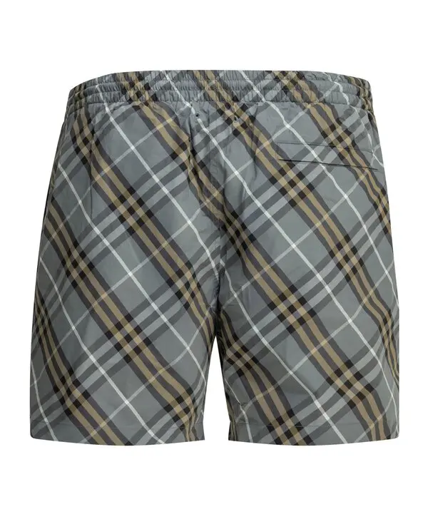 Burberry Checked Swim Shorts