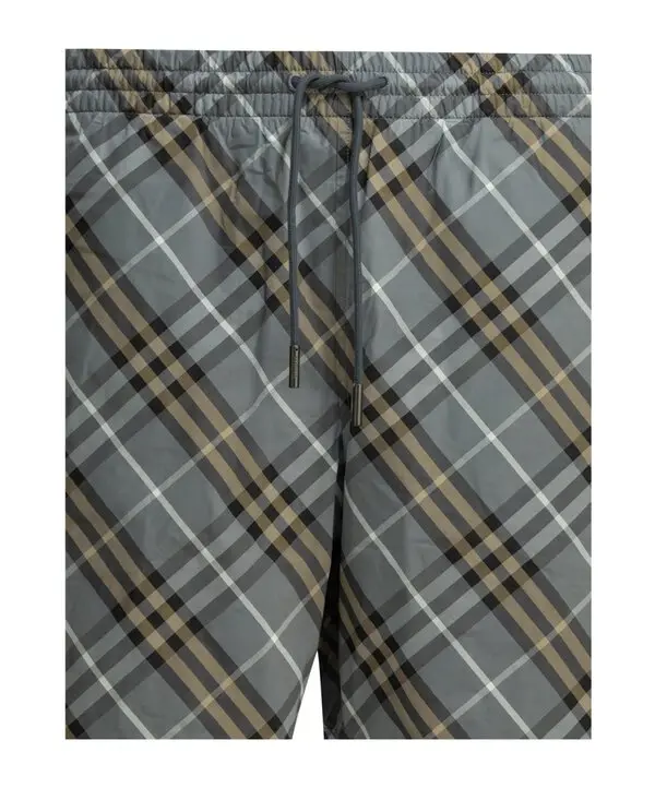 Burberry Checked Swim Shorts