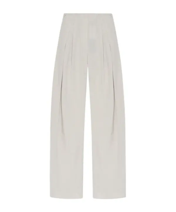 IRO PARIS Pleated High-waisted Wide-leg Trousers - No