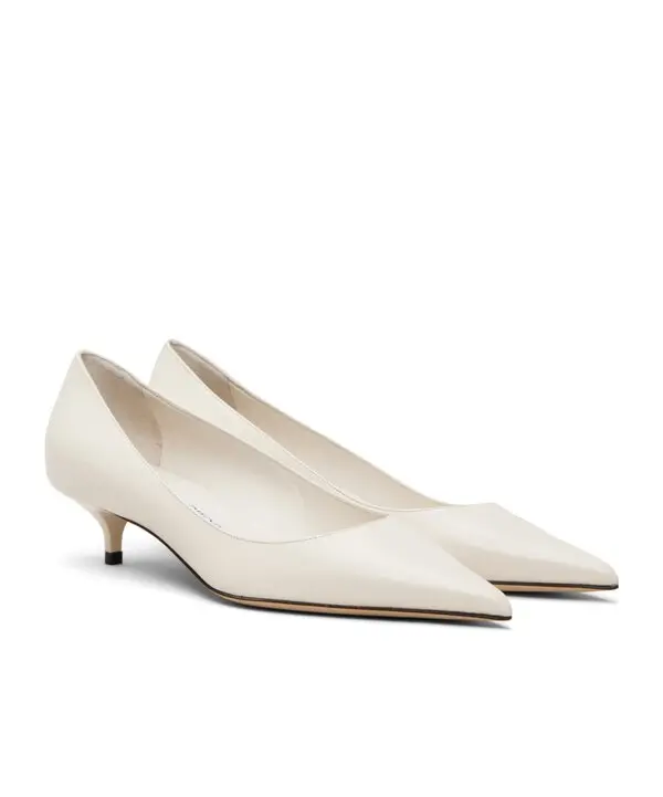 JIMMY CHOO Amelia Pointed Toe Kitten Heel
