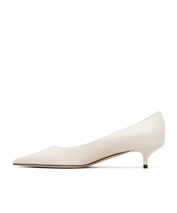 JIMMY CHOO Amelia Pointed Toe Kitten Heel