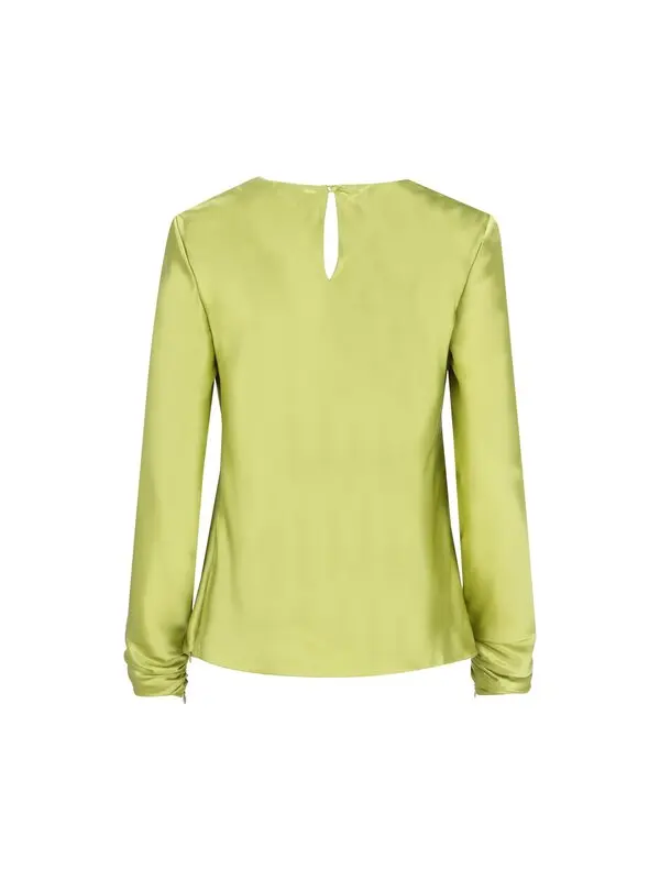 Valentino Garavani Draped Long-sleeved Top