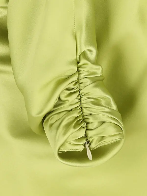 Valentino Garavani Draped Long-sleeved Top