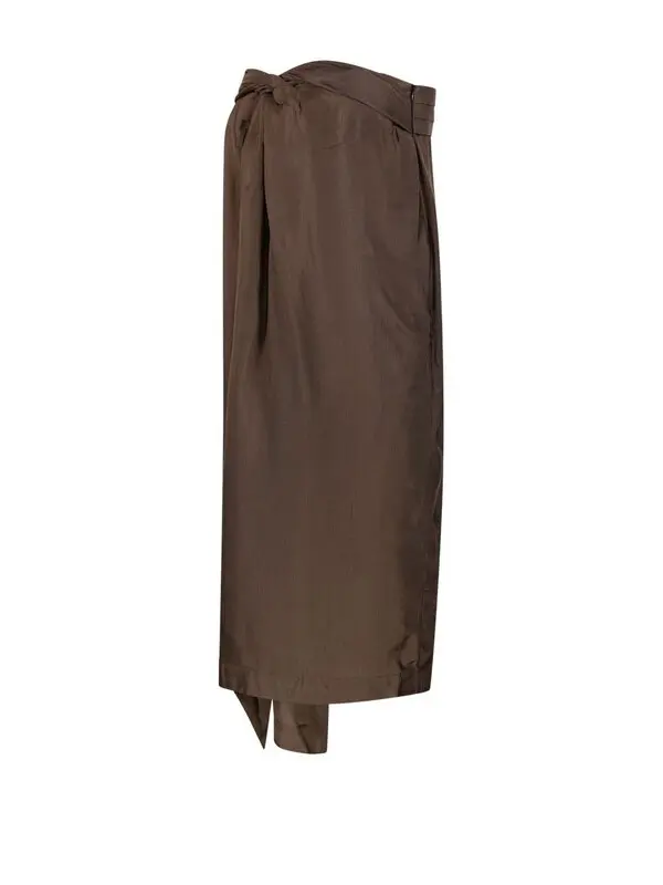 RÓHE Draped Sarong Skirt