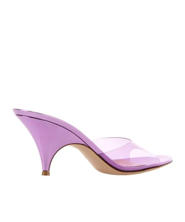 GIANVITO ROSSI Sofia Mules - Pink