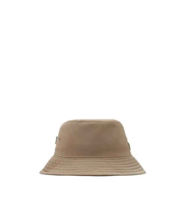 Burberry Equestrian Knight-detail Bucket Hat - Taupe