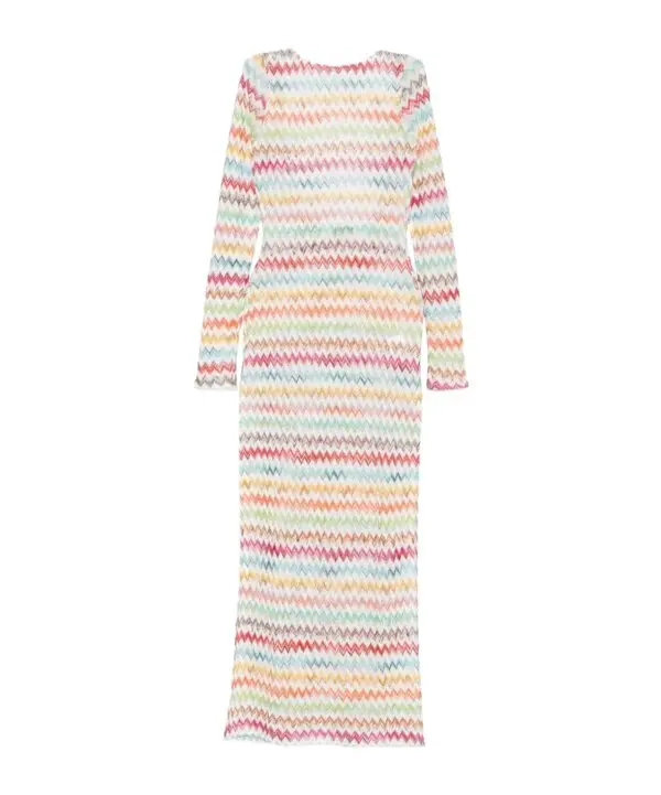 Missoni Zigzag-pattern Cover-up - Nude