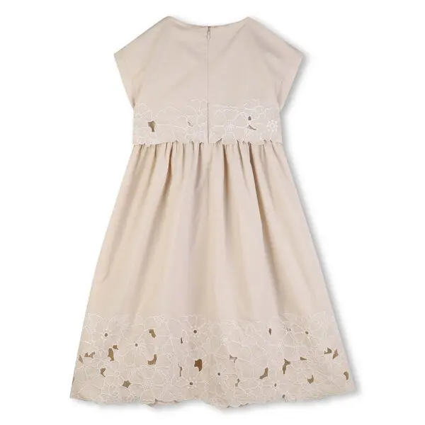 Chloé Sleeveless Floral Embroidered Dress