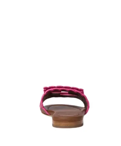 Fendi Logo-appliqué Flat Sandals - Brown
