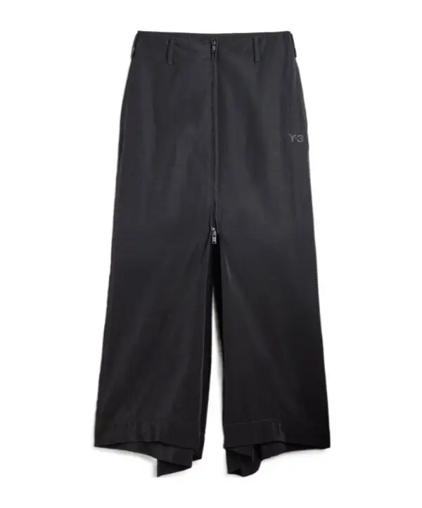 Y3 Zip Trousers - Black/night Gray