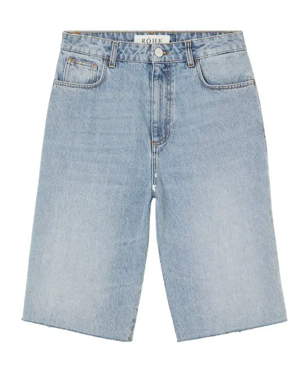 RÓHE Belt Loop Shorts - Gray
