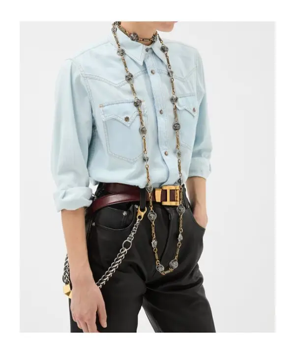 Versace Western Denim Shirt