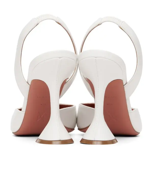 Amina Muaddi Holli Sling 95 Pointed Toe High-heeled Sandals