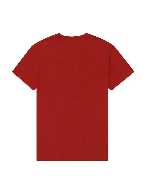 Moschino Printed Cotton T-shirt - Red