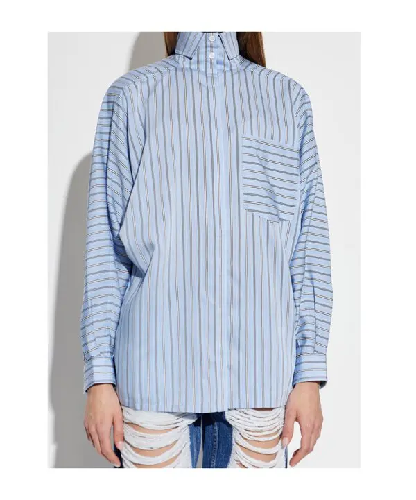 IRO PARIS Long Sleeve Striped Shirt