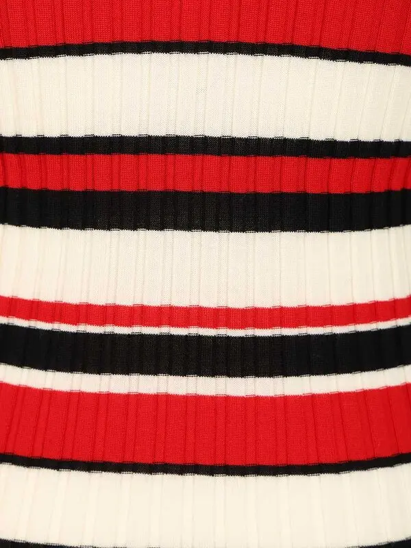 Burberry Striped Knitted Top
