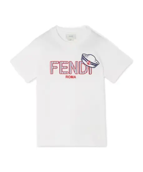 Fendi Short-sleeved T-shirt - White