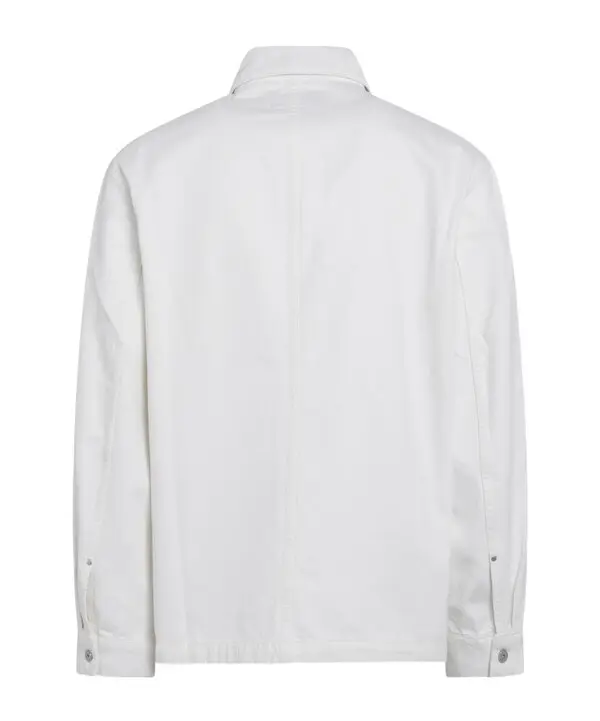 LEMAIRE Patch-pocket Denim Jacket - White