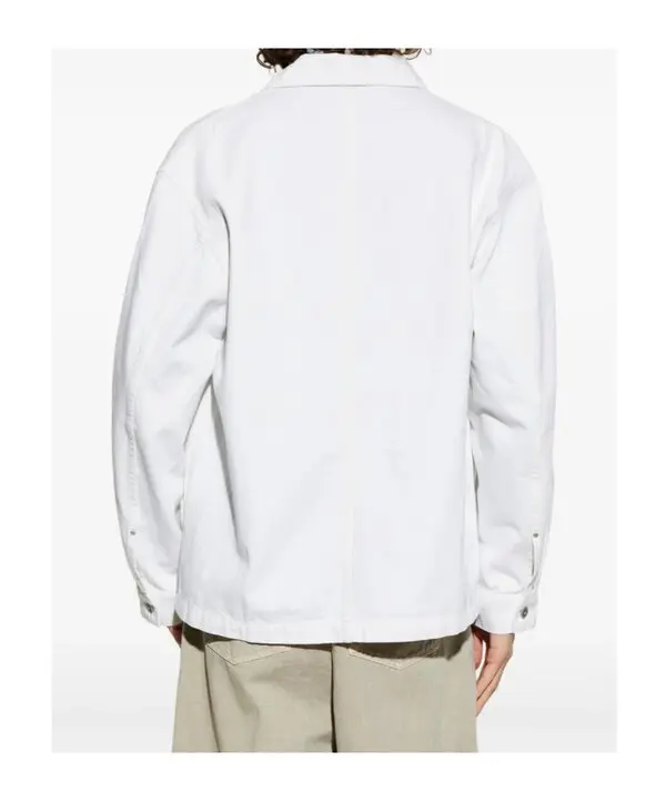 LEMAIRE Patch-pocket Denim Jacket - White