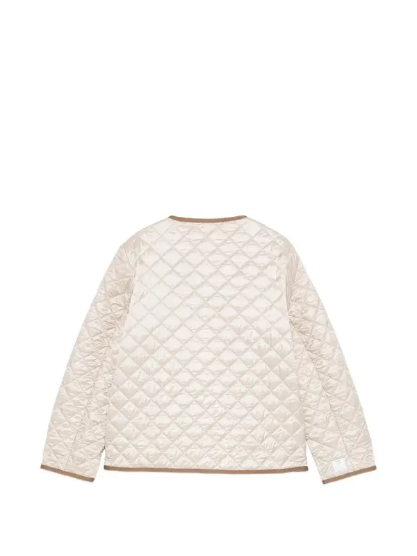 Max Mara Quilted Long-sleeve Jacket With Snap Buttons - No