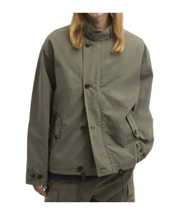 Barbour Long-sleeved Casual Jacket With Embroidered Logo