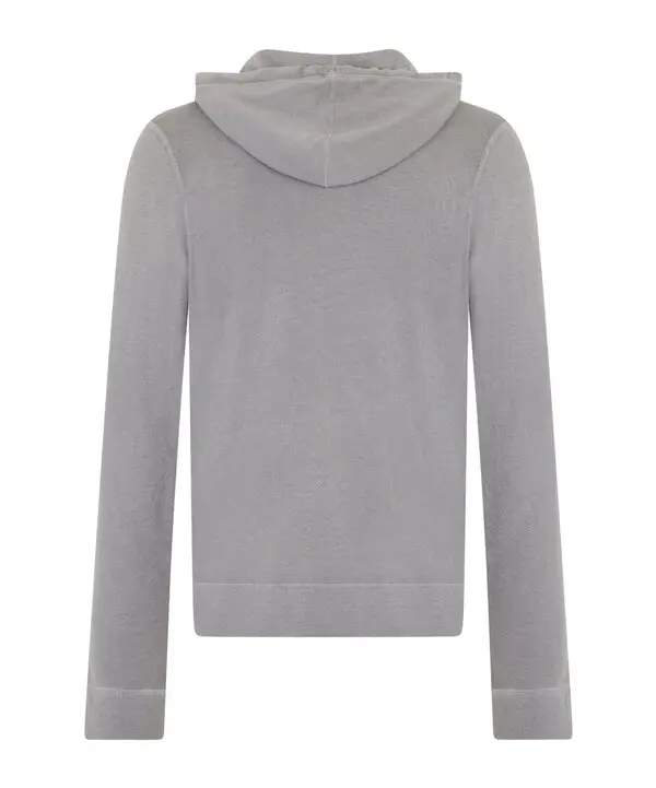 JAMES PERSE Zip-front Hooded Jacket
