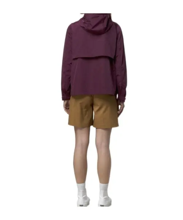K-WAY Hooded Jacket With Water-repellent Finish